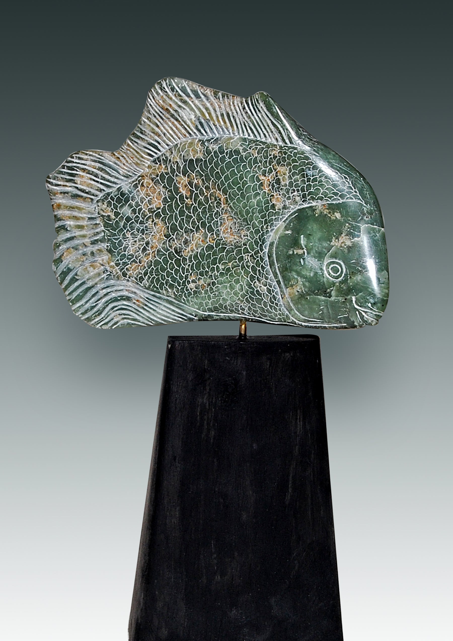 Fish (sculpture) by Gopinath Roy – TEJAS GALLERY STORE
